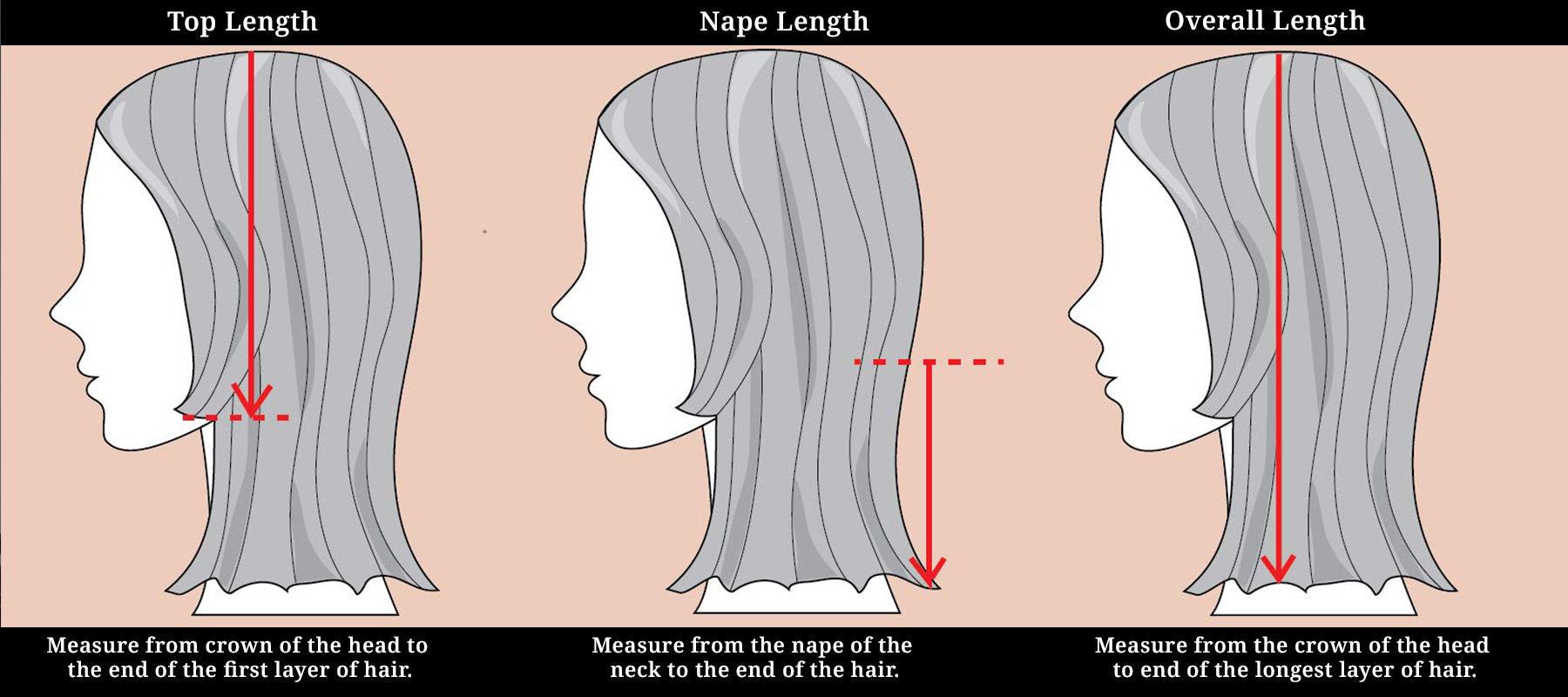 HOW TO MEASURE WIG LENGTHS – House of European Hair